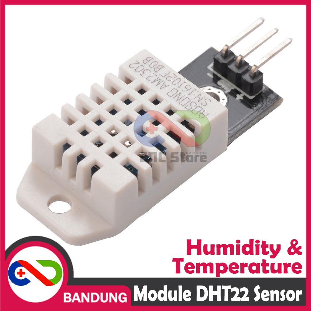 Jual DHT22 AM2302 TEMPERATURE HUMIDITY SENSOR SUHU MODULE FOR ARDUINO ...