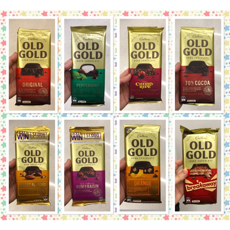 Jual Old Gold Chocolate Block (AUSTRALIA) | Shopee Indonesia