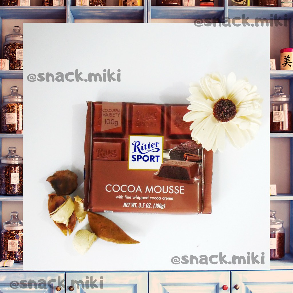 Jual Ritter Sport Cocoa Mousse | Shopee Indonesia