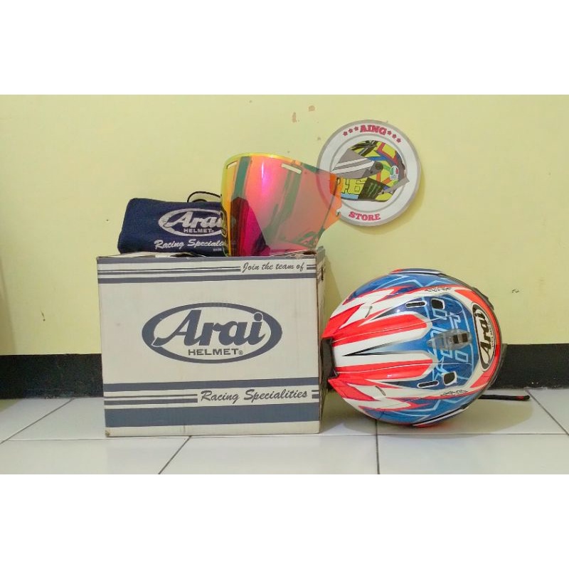 Jual helm copy arai hayden SB not agv tsr nolan xlite dql hjc ink kyt ...
