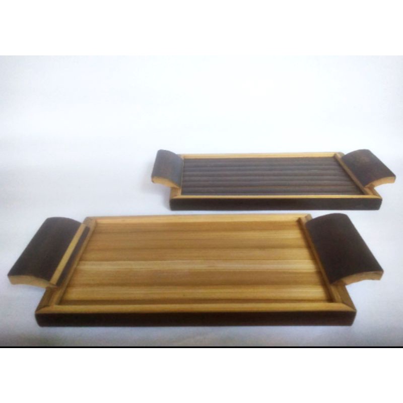 Jual Baki/nampan bambu | Bamboo tray tipe A | Shopee Indonesia