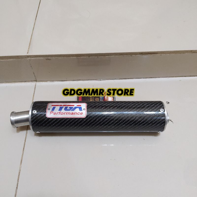 Jual Silincer Knalpot Ninja R RR SS Tyga Hitam Twill | Shopee Indonesia