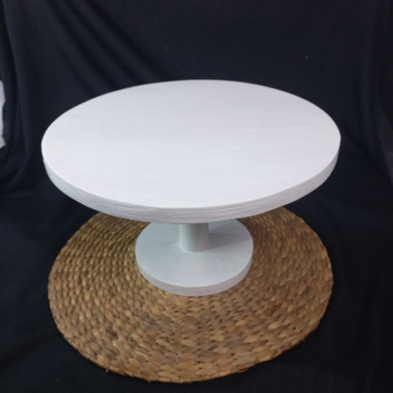 Jual meja kue tart/Cake stand bulat 30 cm/Display Cake/Roti | Shopee ...