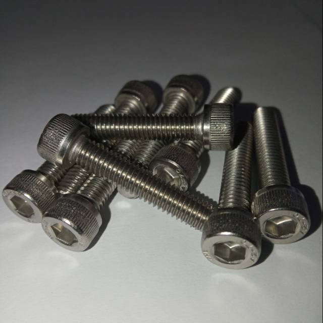 Jual Baut L M6 X 30 (3cm) stainless 304 THE A2-70 | Shopee Indonesia