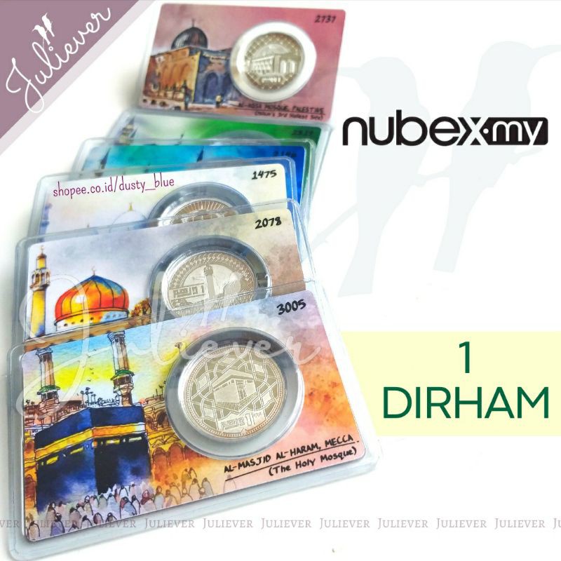 Jual Perak 1 Dirham Nubex Satu Dirham Masjid | Shopee Indonesia