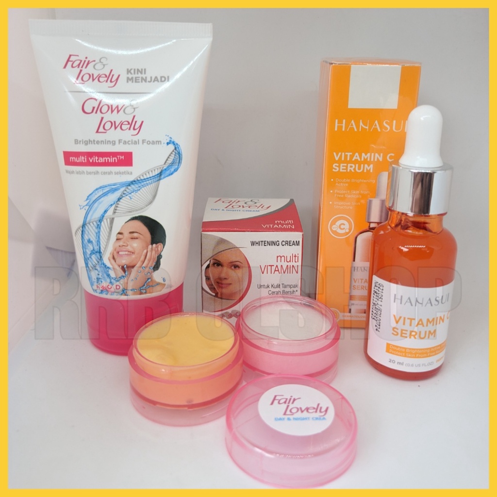 Jual Paket - Serum Vitamin C Hanasui Original BPOM - Facial Foam Fair ...
