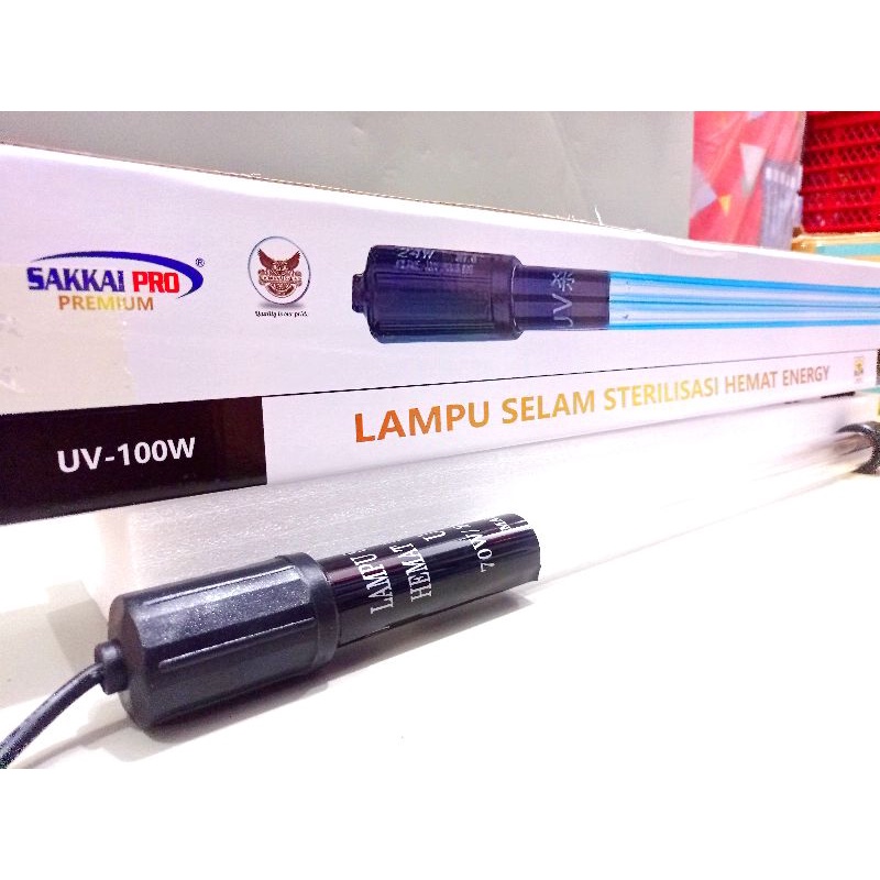 Jual SAKKAI PRO UV 100WATT LAMPU UV ULTRAVIOLET ANTI LUMUT BAKTERI STERILISASI | Shopee Indonesia