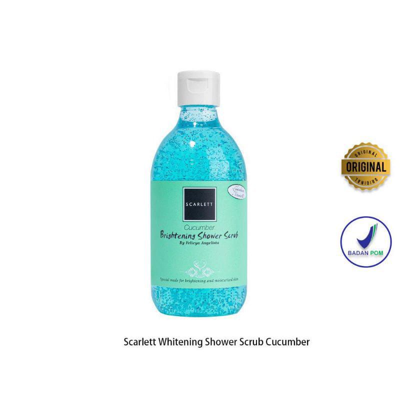 Jual SCARLETT SHOWER SCRUB 100% ORIGINAL | Shopee Indonesia