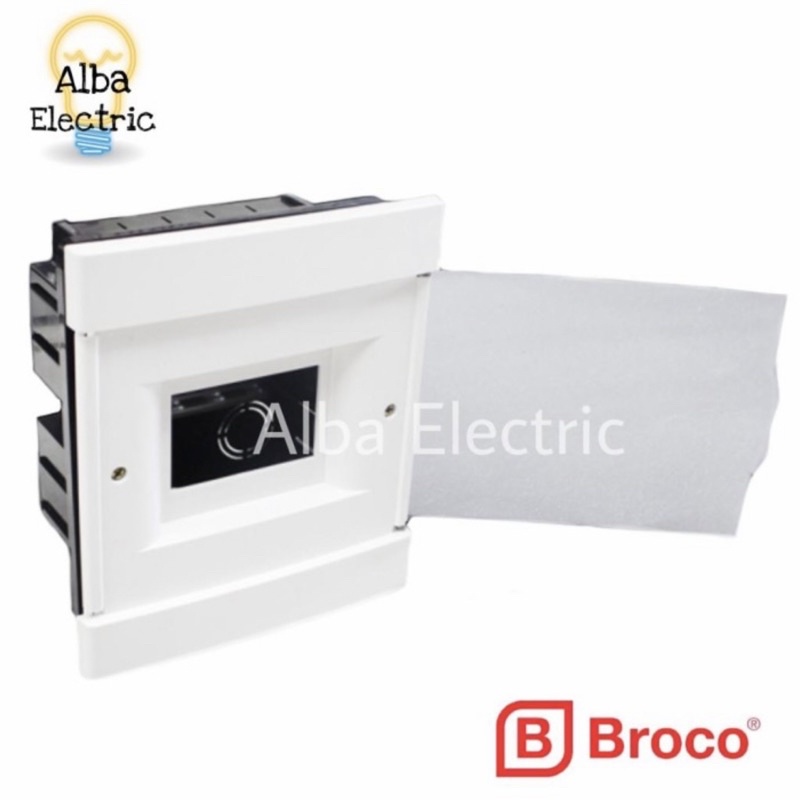Jual Box MCB 4 Group BROCO Inbow Outbow Rumah MCB 4G Tutup broco 4G ...