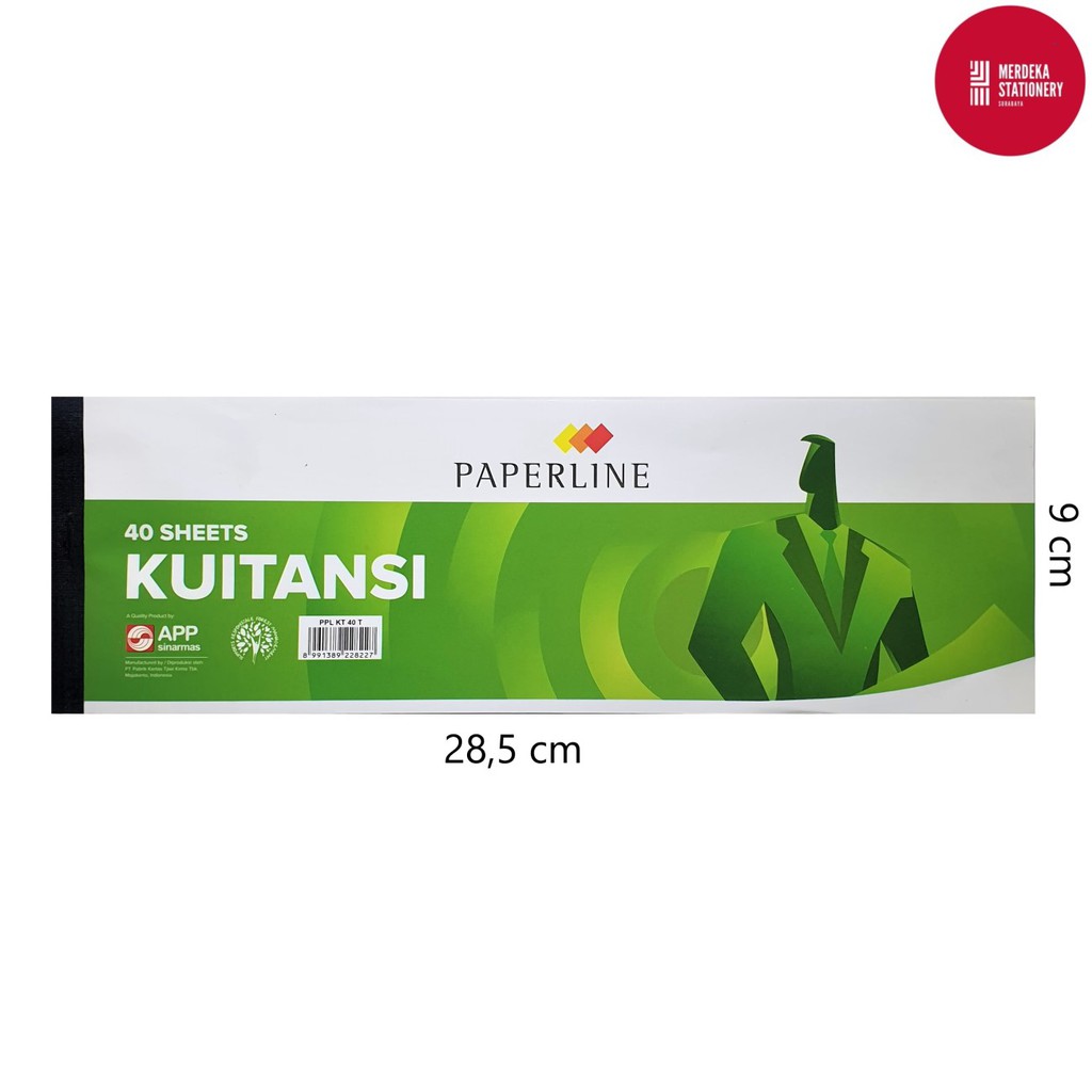Jual Buku Kwitansi/Kuitansi Sidu/Paperline Tanggung 40 Sheets/Lembar KT40T | Shopee Indonesia