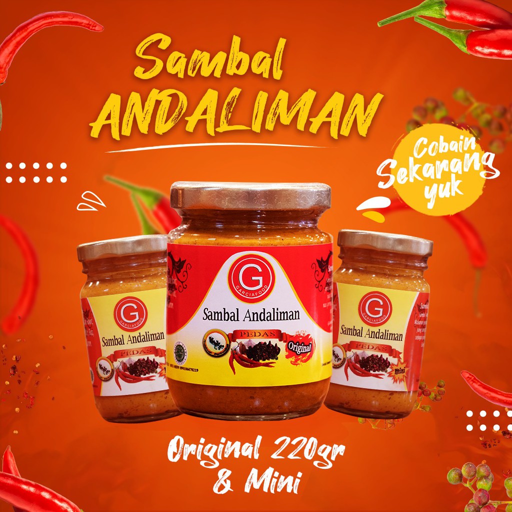 Jual Sambal Andaliman 230 Gr Original/MUI | Shopee Indonesia