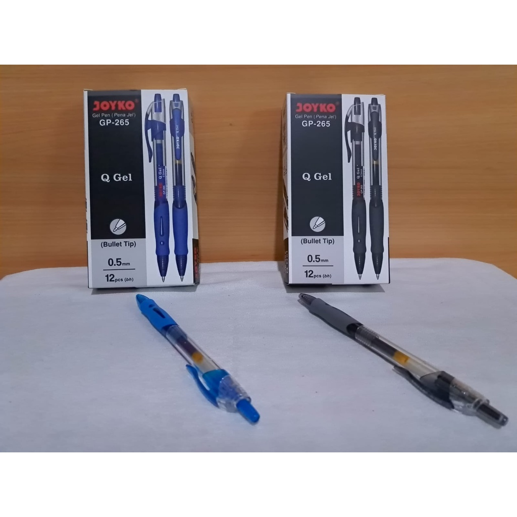 Jual Pulpen Gel Cetek/ Gel Pen Cetek/ Pen Cetek Q Gel Joyko GP-265 Joyko 0.5 mm | Shopee Indonesia