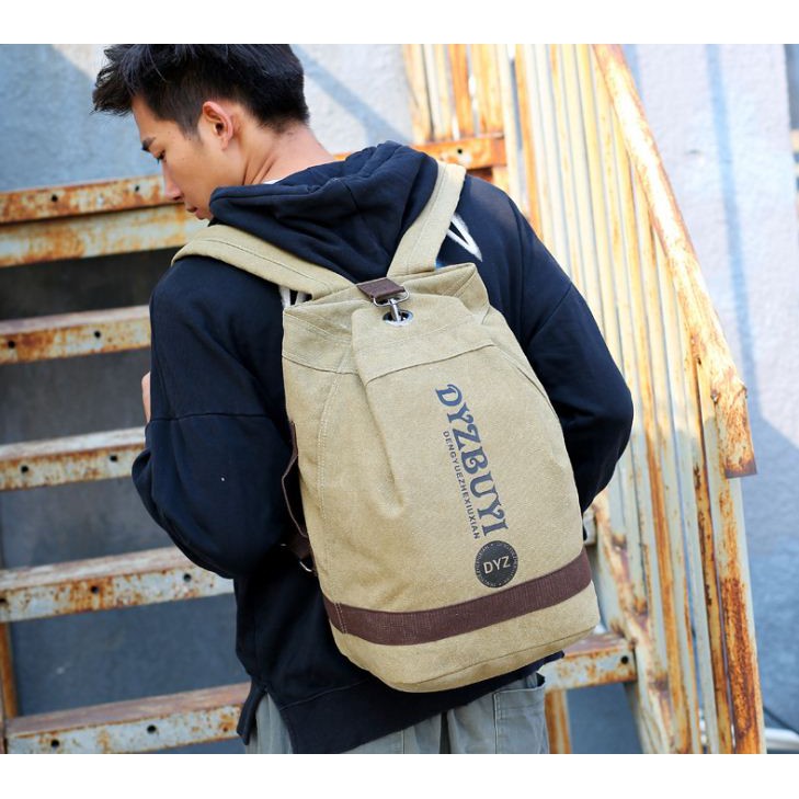 Jual Tas Ransel Pria Kanvas Canvas Import | Shopee Indonesia