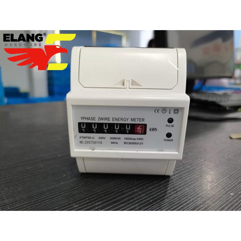 Jual kWh Meter Analog 1 Phase XTM75S-U Meteran Listrik 1 Phase kWh Meter 1 Phase | Shopee Indonesia