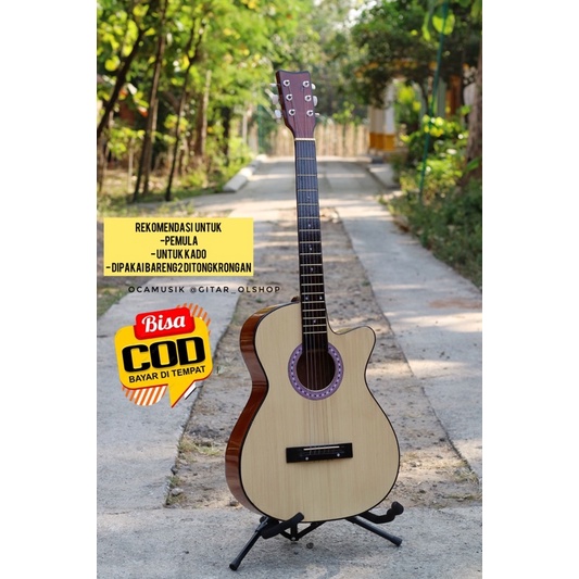 Jual (BISA COD) GITAR AKUSTIK PEMULA GITAR AKUSTIK MURAH GITAR UNTUK ...