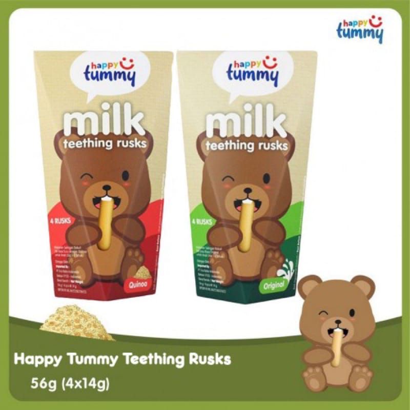 Jual Happy Tummy - Milk Teething Rusk | Shopee Indonesia