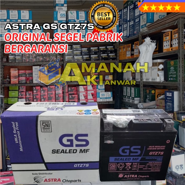 Jual AKI Kering ASTRA GS GTZ7S / AKI MOTOR / HONDA: Honda CRF Honda ...