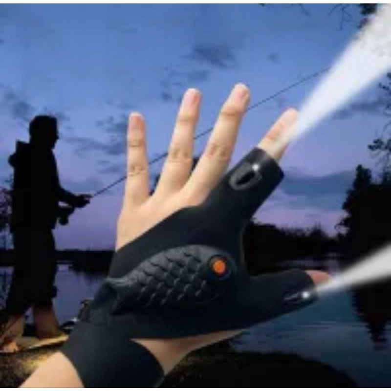 Jual Senter Tangan led / Hand Glove Flashlight LED torch / Sarung ...