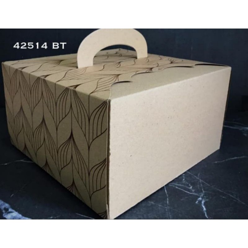 Jual Dus Kue Box Kue Packaging ukuran 25x25x14 | Shopee Indonesia