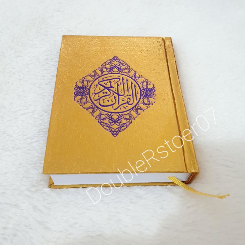Jual AL-QURAN MUSHAF COVER EMAS UKURAN 3/4 ( A6 ) | Shopee Indonesia