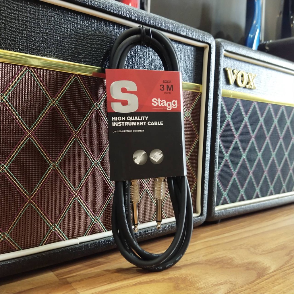 Jual Stagg Cable SGC3, 3M10FT Instr Cable | Shopee Indonesia
