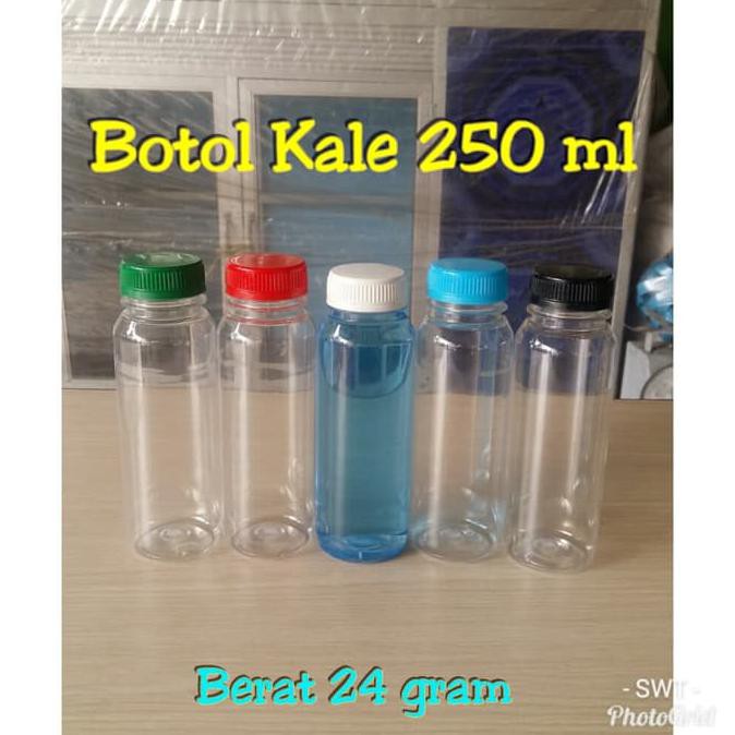Jual BOTOL KALE 250 ML MIN 252 BOTOL GOJEK GRAB ONLY - HITAM | Shopee ...