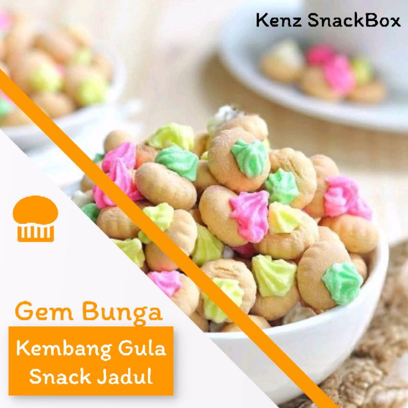Jual Biskuit Gemrose Kue Monas 1kg Kembang Gula Kancing Snack Kiloan ...