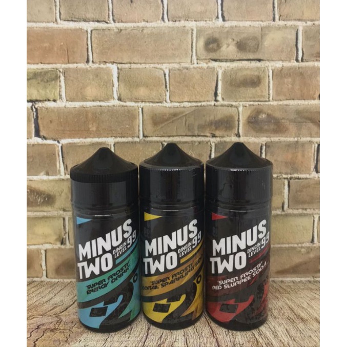 Jual Minus Two 100ml 3mg v1 v2 v3 Slurpee Energy Drink Mocktail Soda | Shopee Indonesia