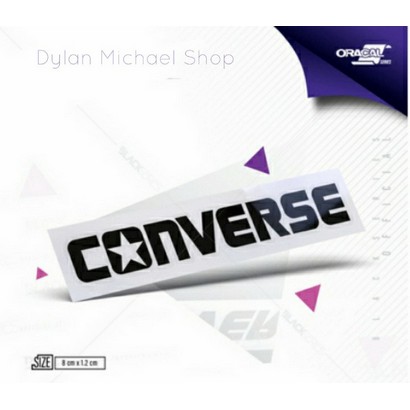 Jual Stiker Logo Converse Sticker Mobil Motor Laptop Helm | Shopee ...