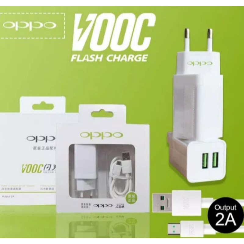 Jual cas hp micro charger hp micro logo oppo charger vooc charger 2 ...