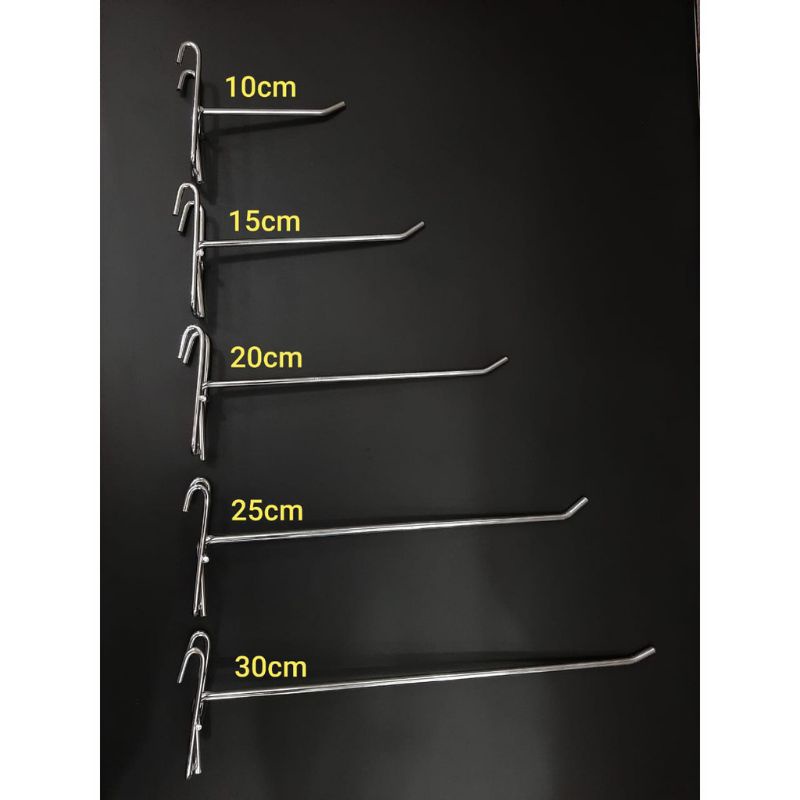 Jual 1 PCS Single Hook Ram Berbagai Macam Ukuran Display Gantungan ...