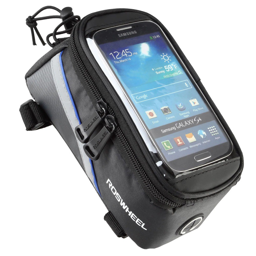Jual Tas Top Tube Sepeda Roswheel Tas Barang Sepeda Smartphone Holder ...
