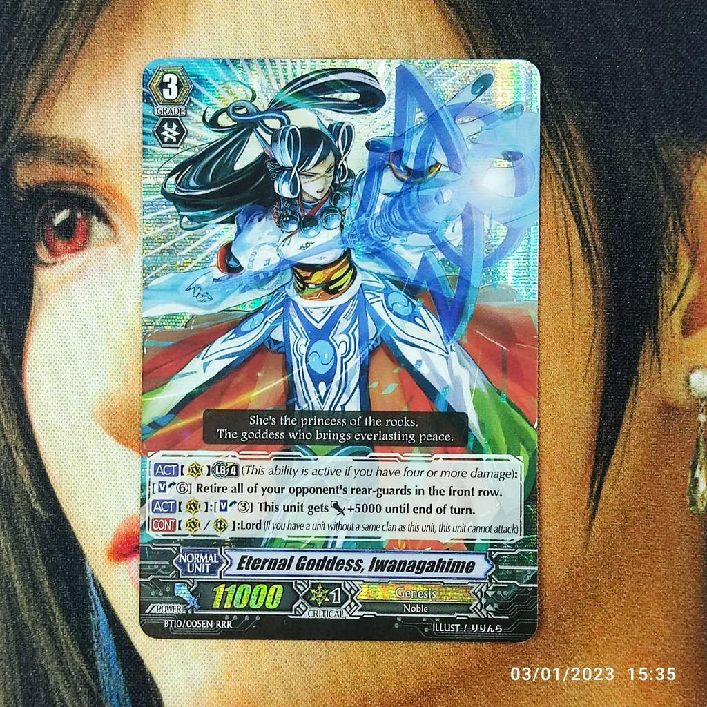 Jual vanguard eternal goddess iwanagahime BT10 RRR original | Shopee Indonesia