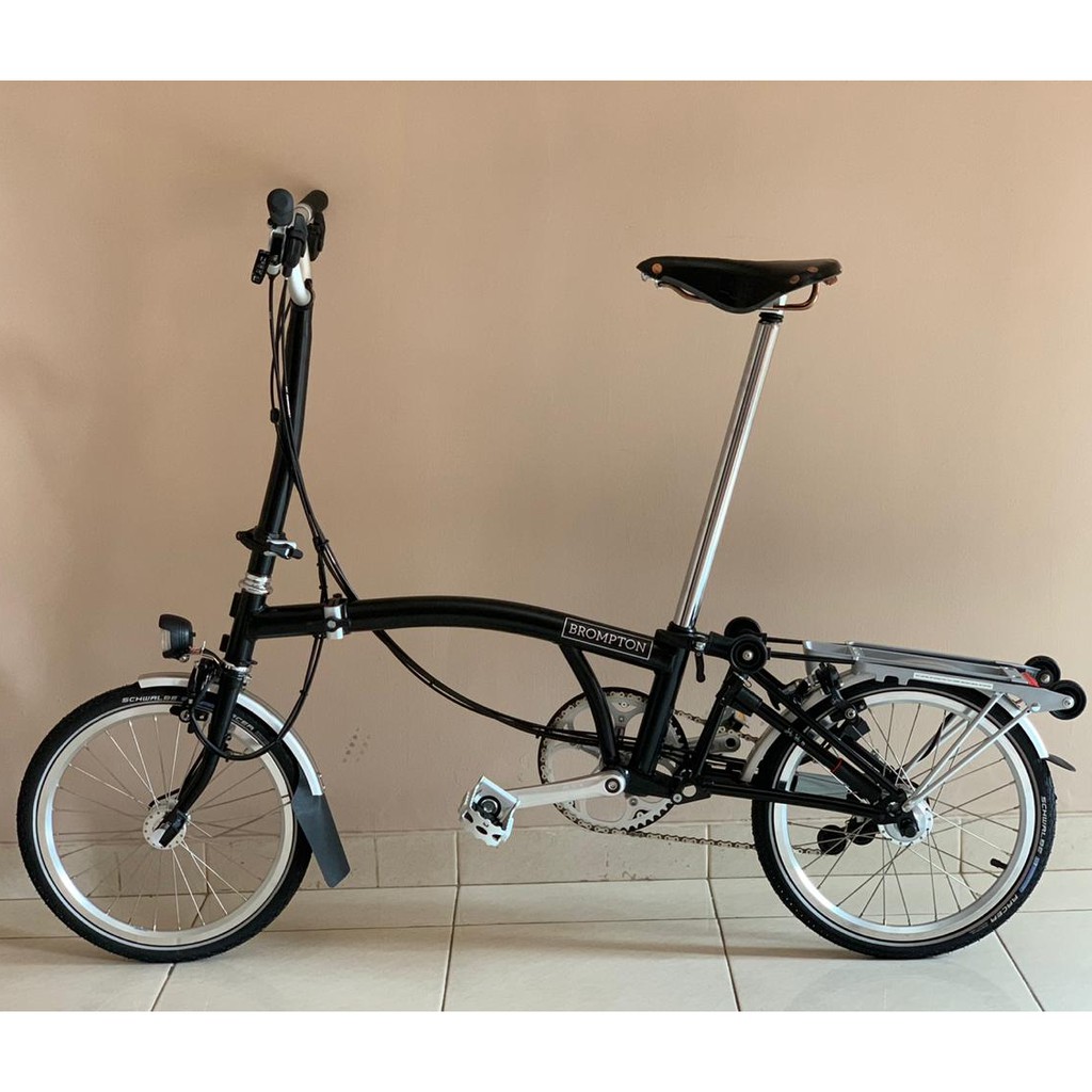 Jual Brompton H6RD Black Basic 2019 - Brompton Bike Black - Sepeda Brompton Hitam | Shopee Indonesia