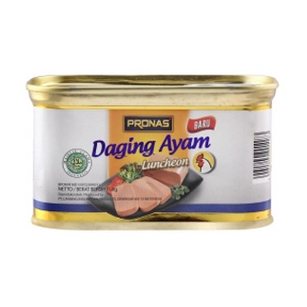 Jual Pronas Chicken Luncheon 198gr Makanan Instan Makanan Kaleng Kornet ...