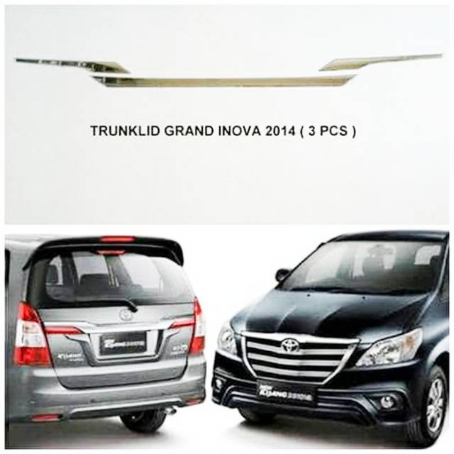 Jual Trunklid GRAND INNOVA 2012-2015 3 Pcs | Shopee Indonesia