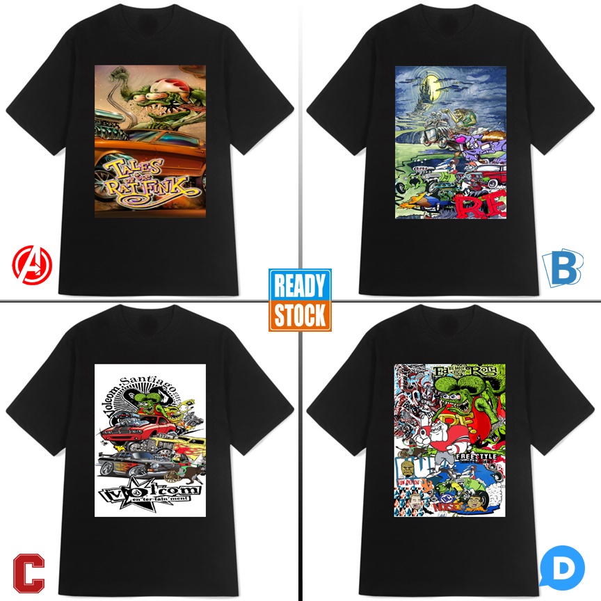 Jual Kaos Hot Rod Green Ed Roth Rat Fink Ratfink Cap Racing Cafe Racer ...