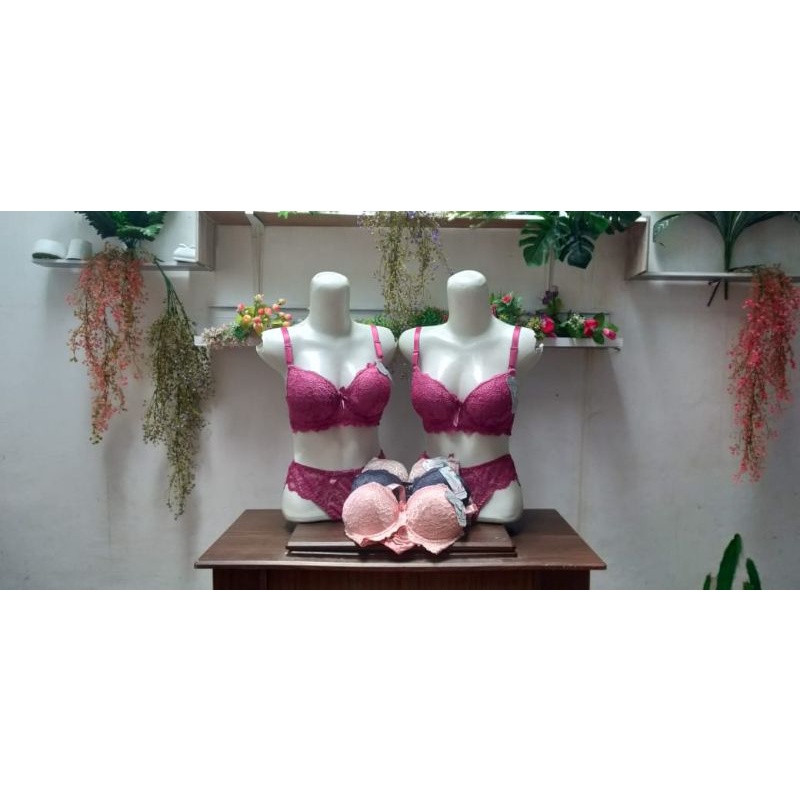 Jual beha dalaman set bra + cd | Shopee Indonesia
