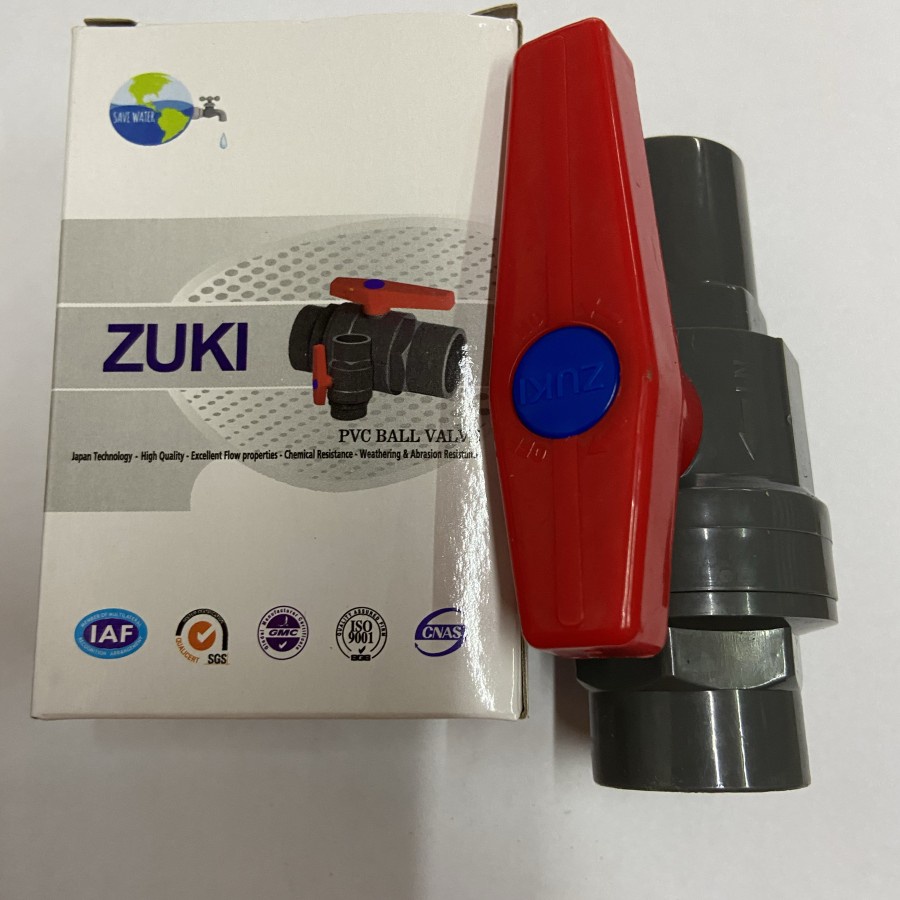 Jual Ball Valve Pvc 1/2" Zuki | Shopee Indonesia