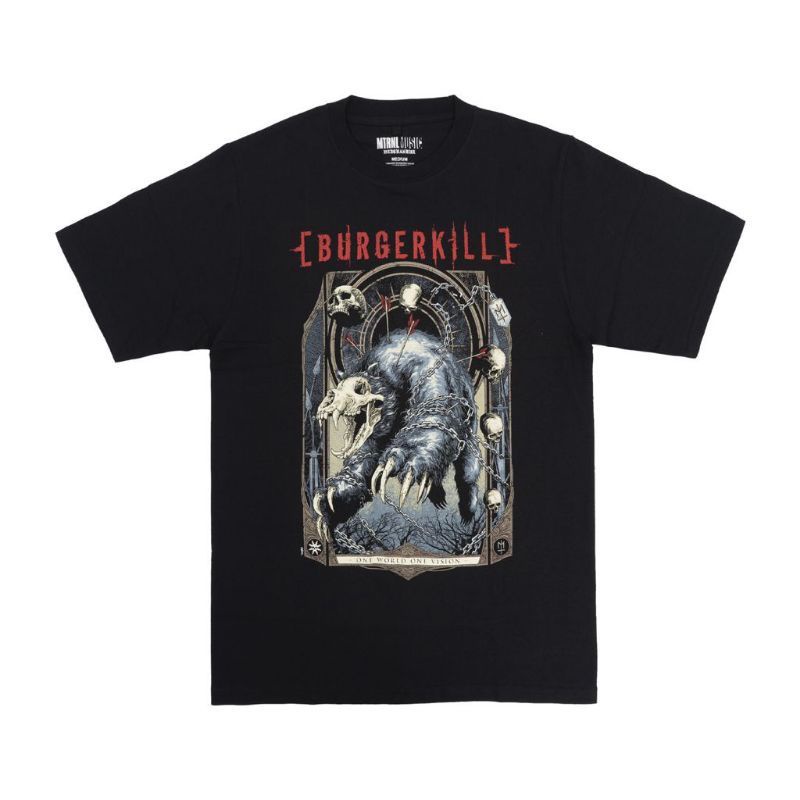 Jual T Shirt Burgerkill x Maternal - Uprising (L) | Shopee Indonesia