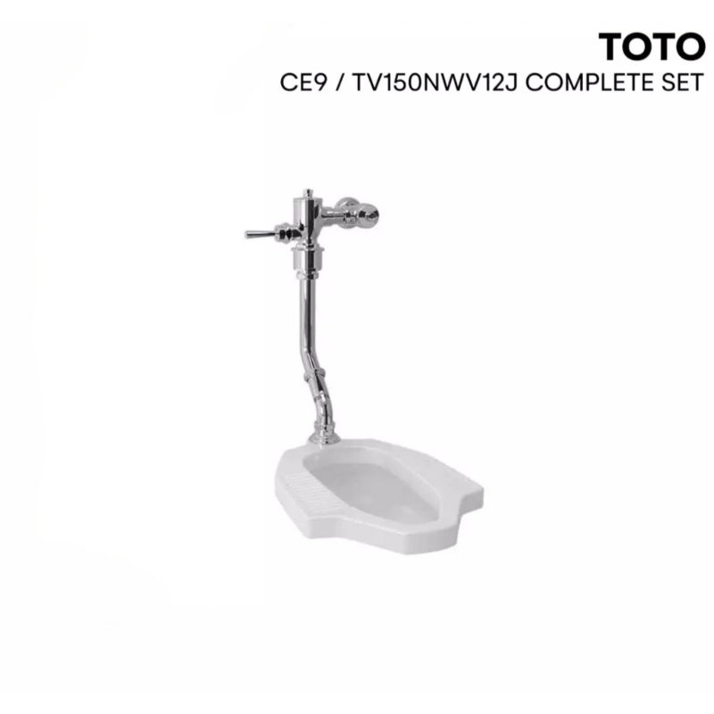 Jual Closet Jongkok TOTO CE9 ORIGINAL/closet CE9 TOTO complete Push Valve | Shopee Indonesia
