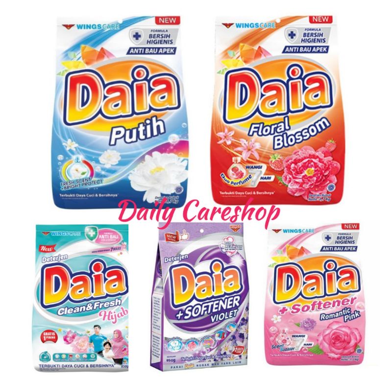 Jual DAIA Detergent bubuk 800 gr / 1,5 Kg | Shopee Indonesia