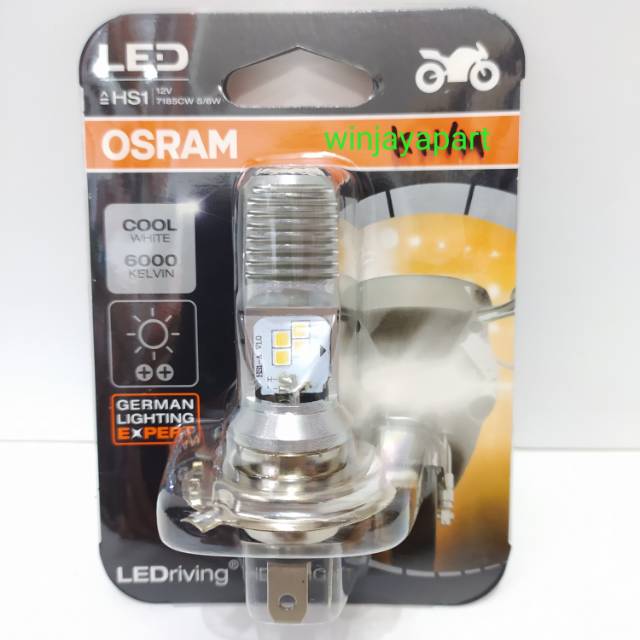 Jual LAMPU LED OSRAM HS1 SCOOPY FI,VERZA ,CB150R, MX KING,R15 (PUTIH) ORIGINAL OSRAM | Shopee ...