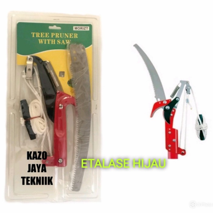 Jual Alat Potong Ranting Pohon Tinggi Galah Tarik Gergaji Dahan Ranting ...