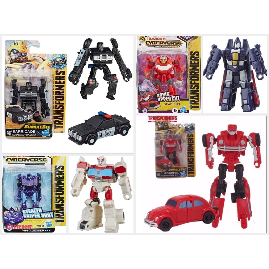 Jual HASBRO Transformers Barricade Cliff Stealth Grapple Sonic Cranium ...