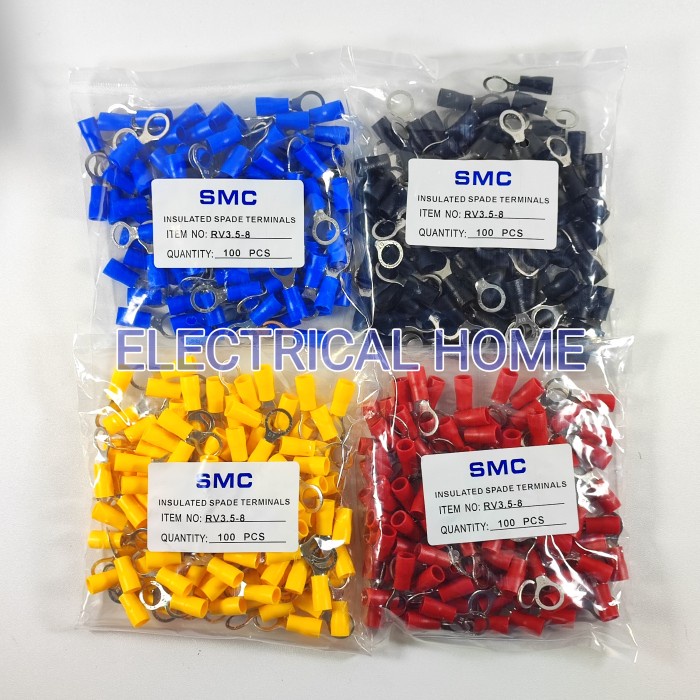 Jual SKUN KABEL RING O WARNA RV3.5-8 | Shopee Indonesia