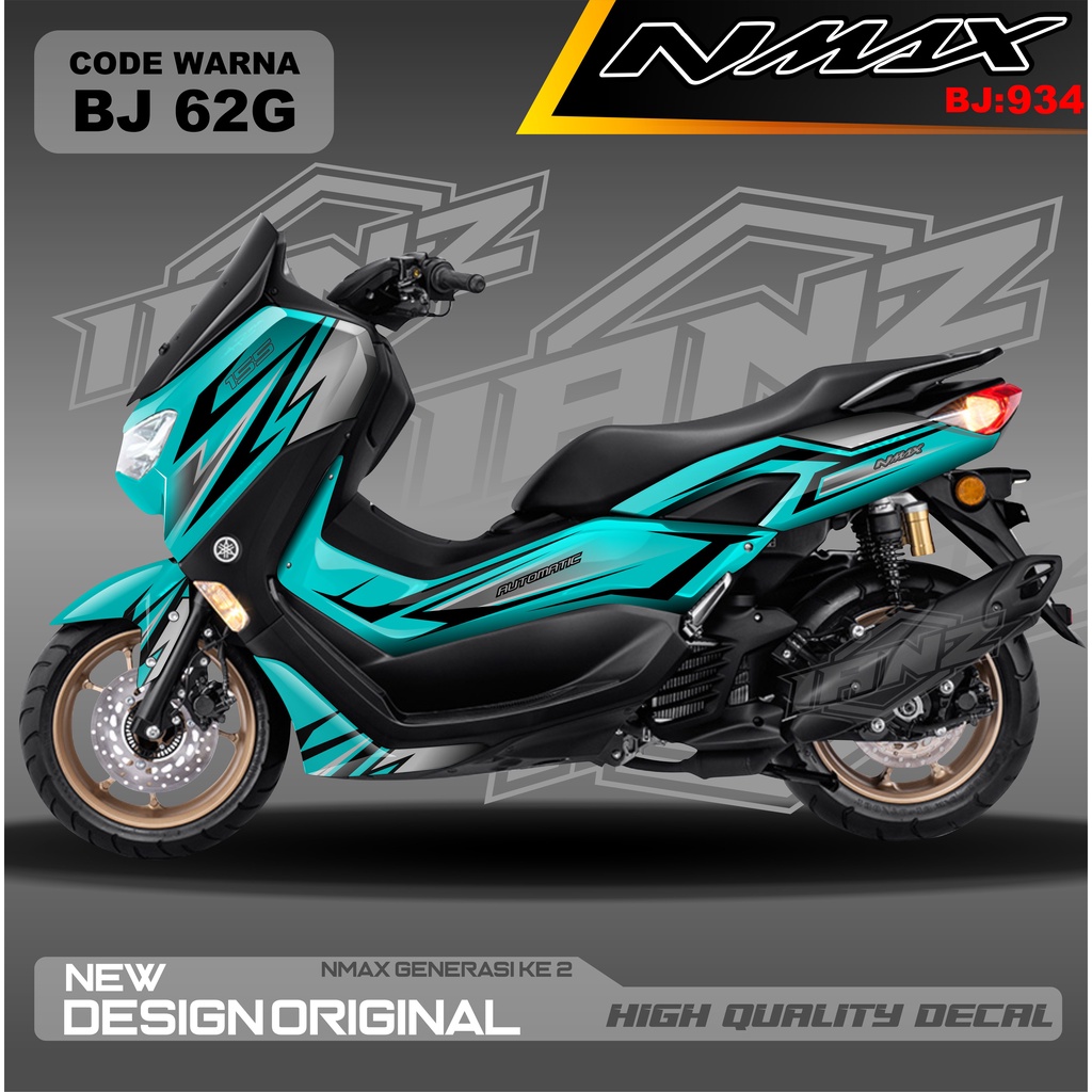 Jual STICKER DECAL ALL NEW NMAX FULL BODI MOTOR / DECAL FULL BODY NMAX ...
