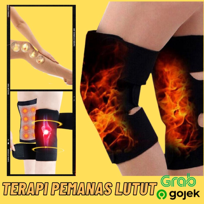 Jual Deker Terapi Pemanas Lutut Magnetik Alat Pelindung Penyangga ...