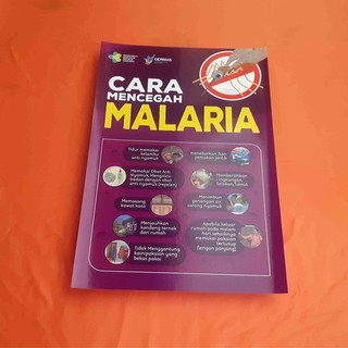 Jual Poster Malaria, Poster Cara Mencegah Malaria, POSTER LAMINASI ...
