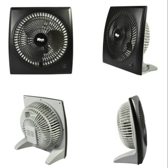 Jual Kipas Angin Meja, Warna Hitam, 3 Mode Speed, 9 inch, Cocok Untuk ...